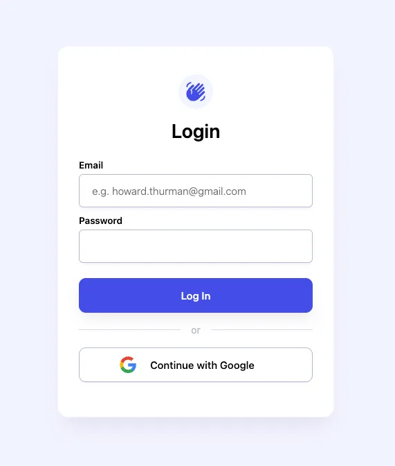 Login Form With Instant Email Validation | Free Webflow Component